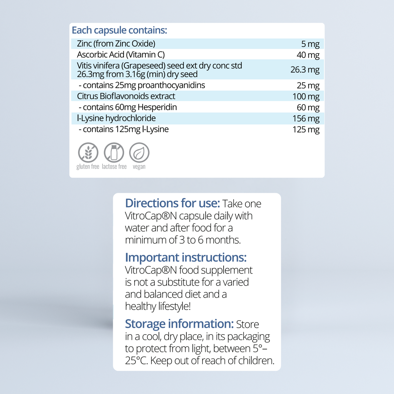 VitroCap®N 90 - Eye Floater Support – Stiltec